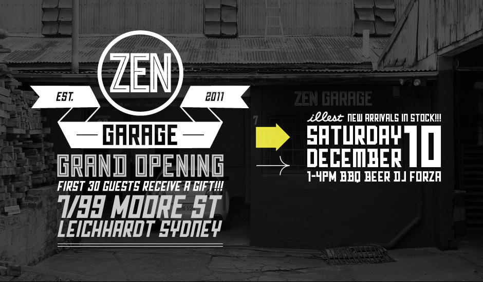 Zen Garage Grand Opening - Zen Garage
