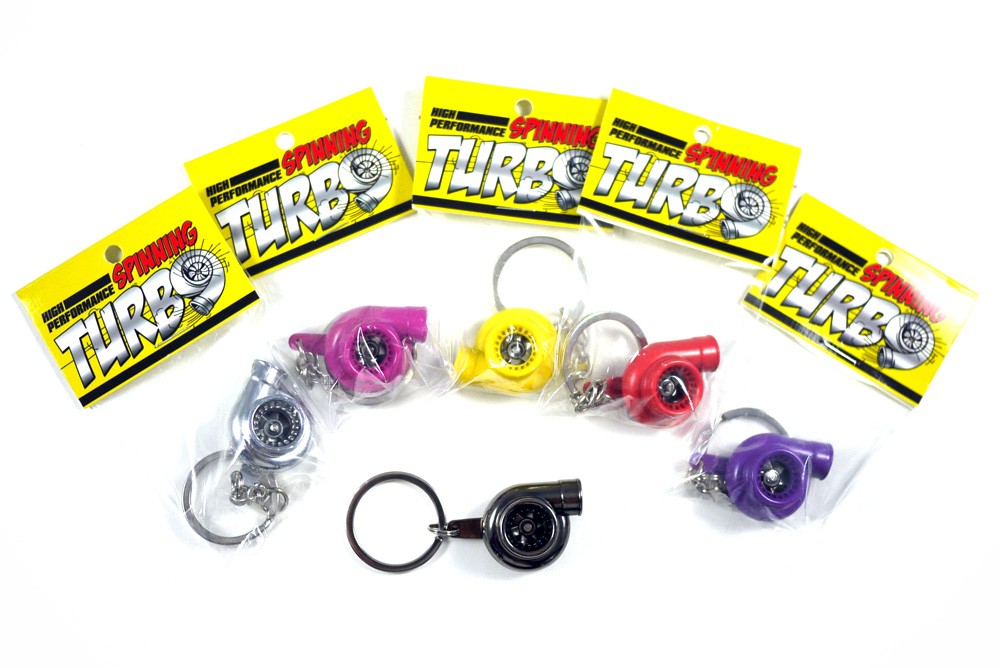 Spinning Turbo Keychains now in stock - Zen Garage