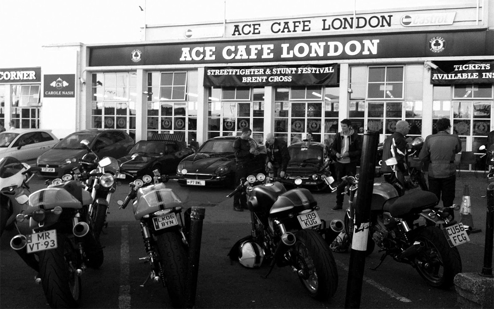 The Ace Café, Where Legends Meet - Zen Garage