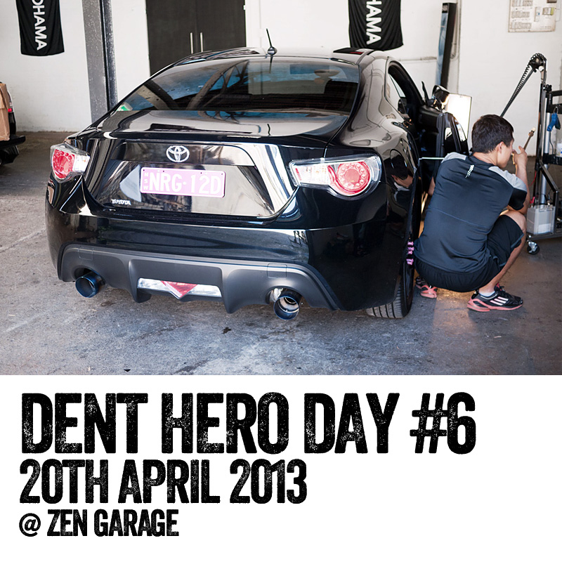 Dent Hero Dent Removal Day #6 - Zen Garage