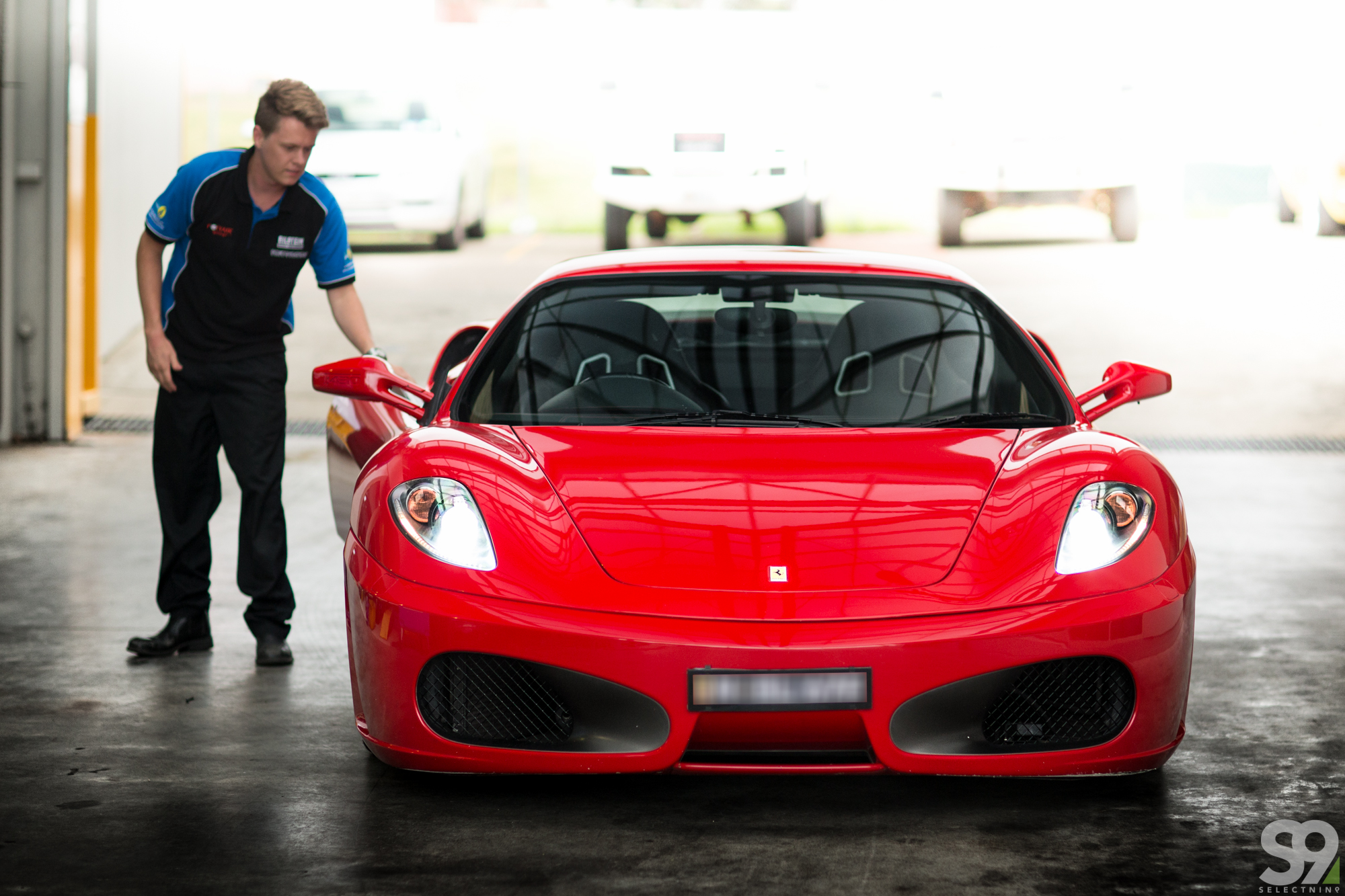 Ferrari F430 getting low at Heasman Steering﻿ - Zen Garage