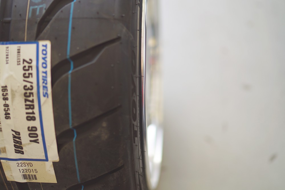 Rocket Bunny 180SX - Fitting Toyo R888R's - Zen Garage