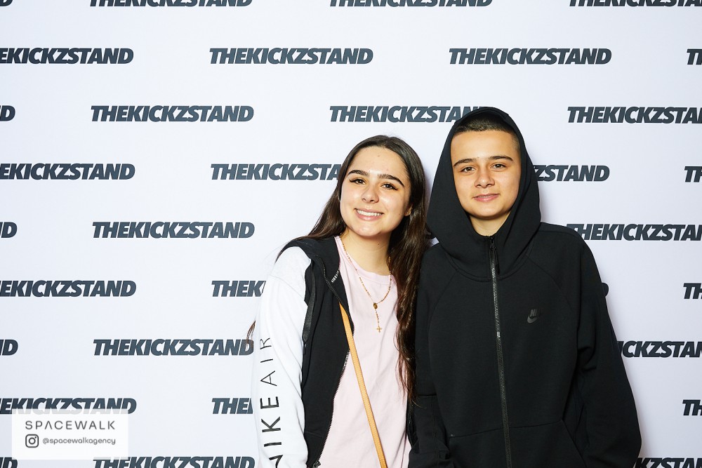 The Kickz Stand Media Wall at It's More Than Just Sneakers Sydney 2019 ...